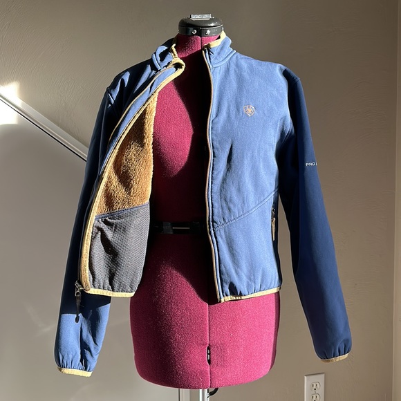 Ariat | Jackets & Coats | Ariat Polartec Jacket Blue Size M Medium Wind ...